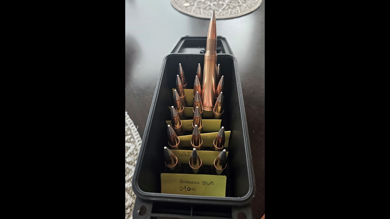 Reloading .50 BMG Ammo - YouTube