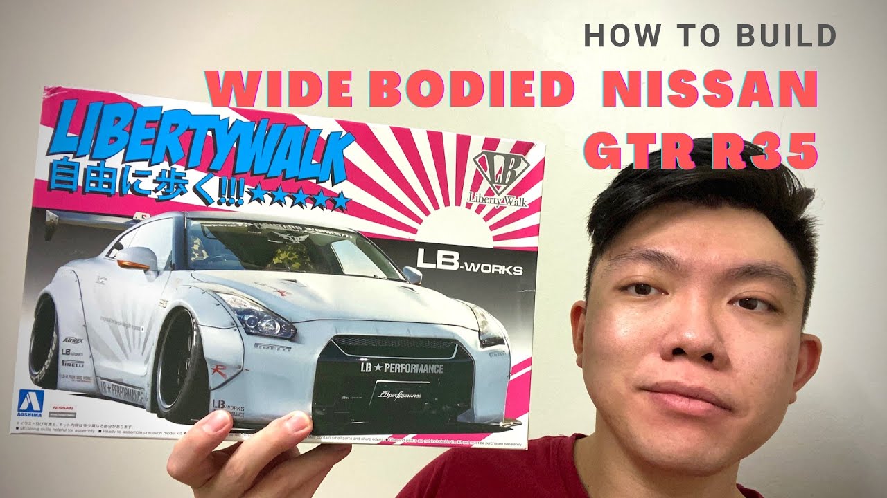 How To Build A Wide Bodied Nissan GT-R R35 - YouTube