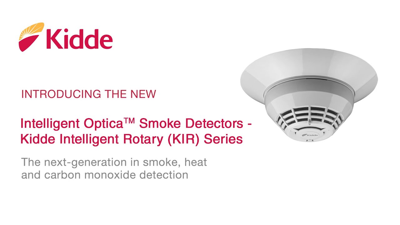 New Intelligent Optica™ Smoke Detectors - Kidde Intelligent Rotary (KIR ...