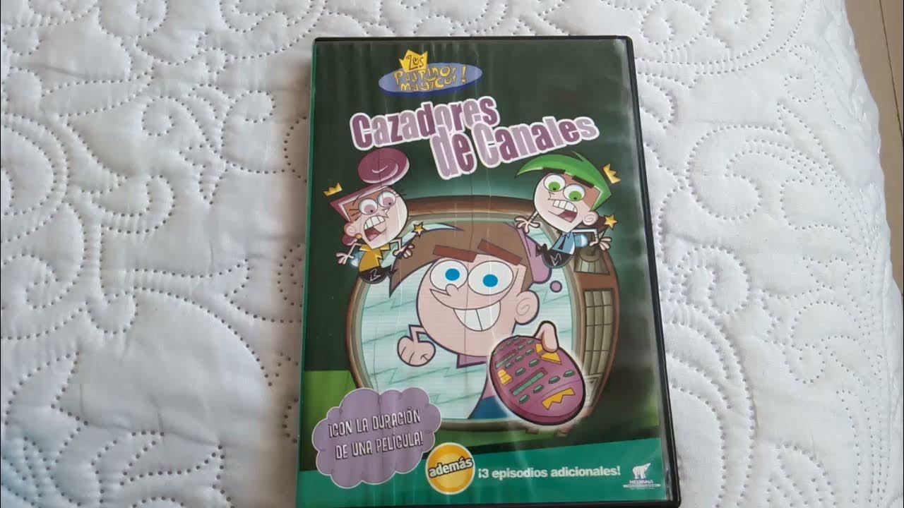 Padrinos Mágicos Cazadores De Canales Dvd Unboxing Youtube