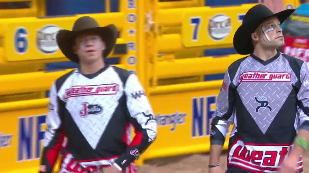 Cody Webster Fighting Bulls at the 2017 Wrangler National Finals Rodeo ...