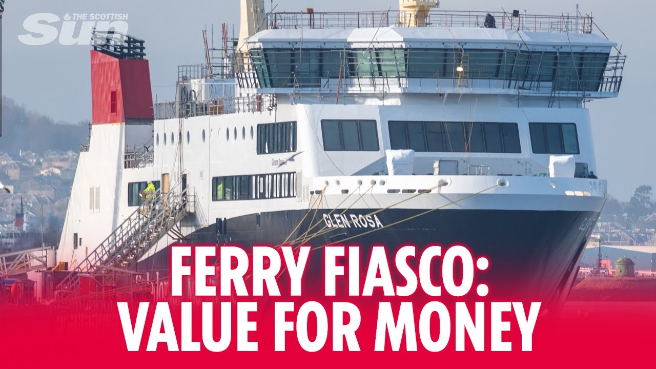 FERRY FIASCO: Government official defends VALUE FOR MONEY ferries - YouTube