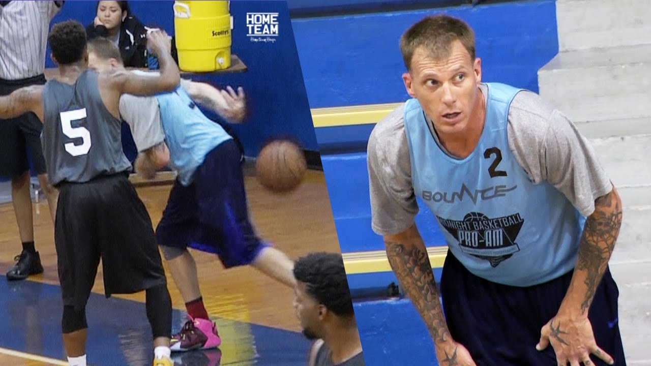 Jason Williams Behind The Back Inbounds Pass at the Orlando Pro Am ...