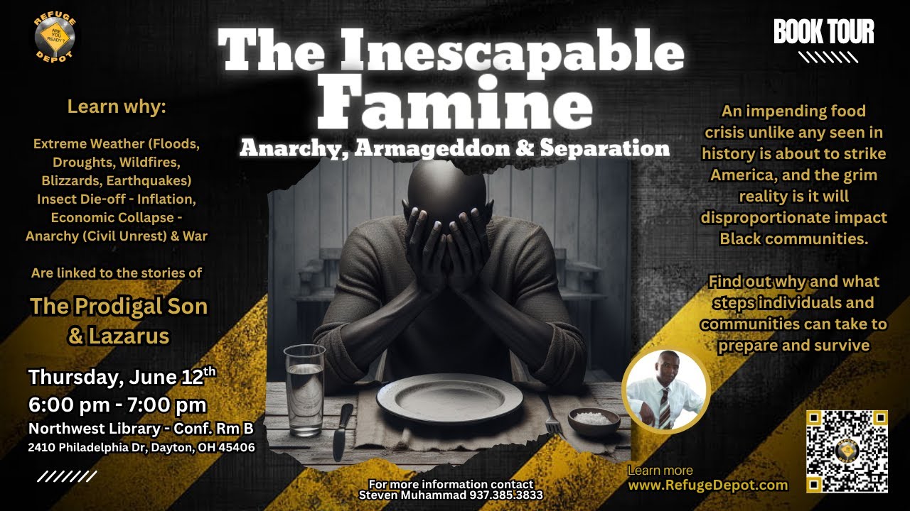 Book Tour: Inescapable Famine: Anarchy, Armageddon & Separation - YouTube