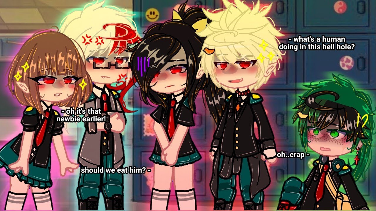 "School for Vampires..and one human"🧛 || glmm/series || BNHA/MHA ...