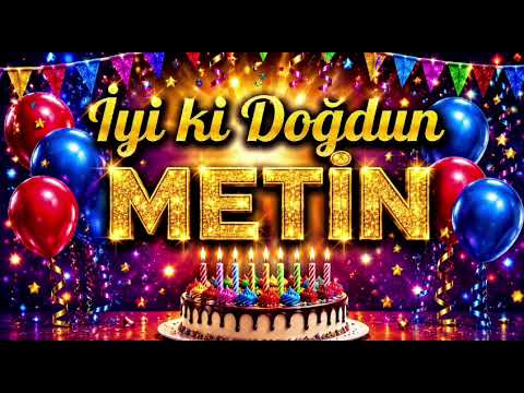 🎉 İyi Ki Doğdun Metin | Doğum Günü Kutlama Videosu 🎂