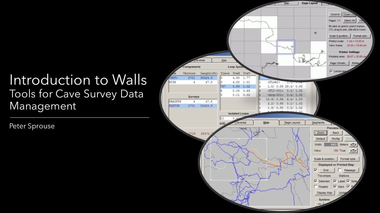 Introduction to Walls Cave Data Management Software - YouTube