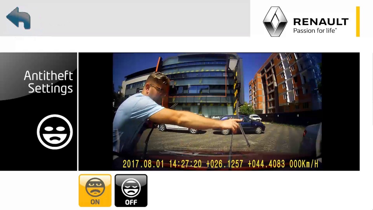 Renault tutorial Dashcam - YouTube