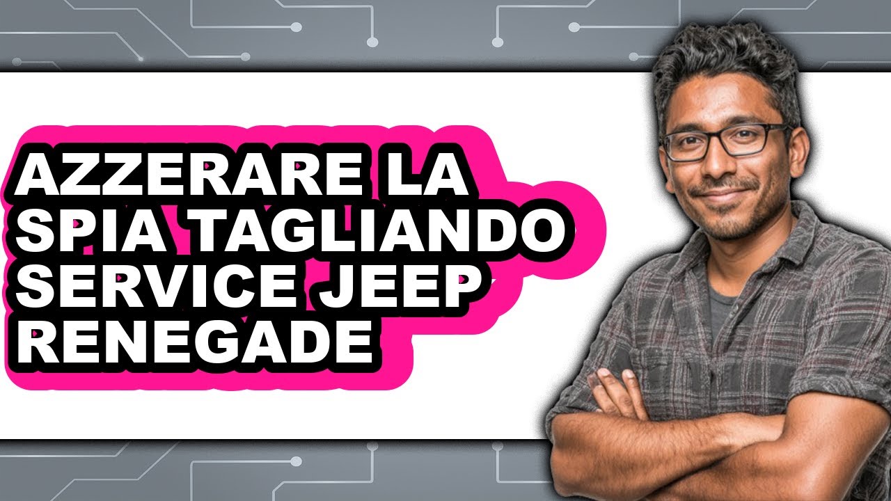 How To Azzerare La Spia Tagliando Service Jeep Renegade (Easy Method ...
