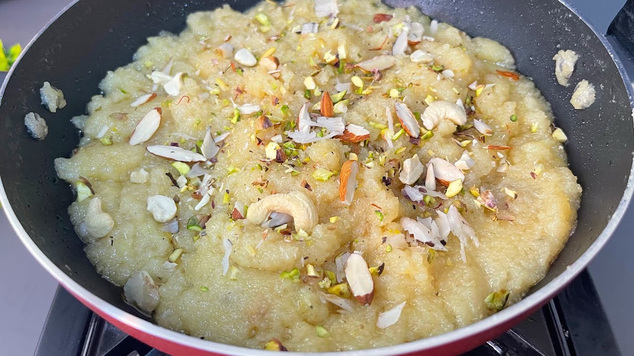 New Style Suji ka Halwa | Rava Halwa | Quick And Easy Halwa Recipes ...