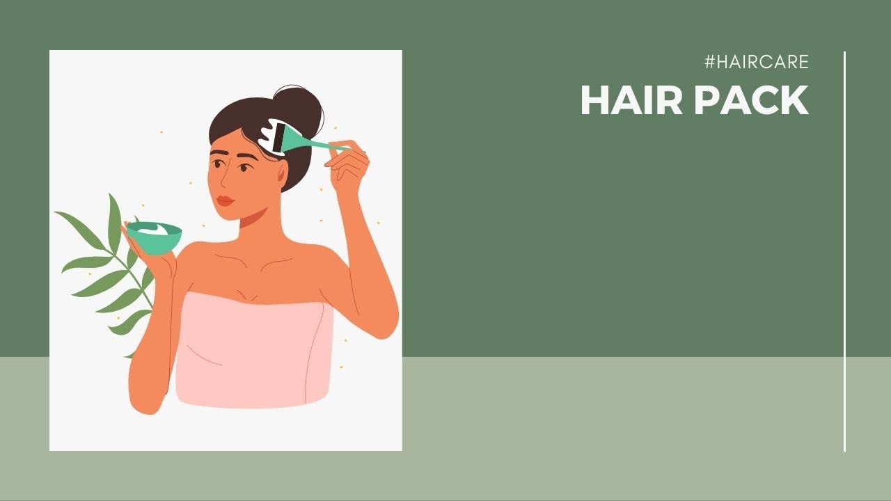 Homemade Natural Hair Pack To Strengthen Hair - YouTube