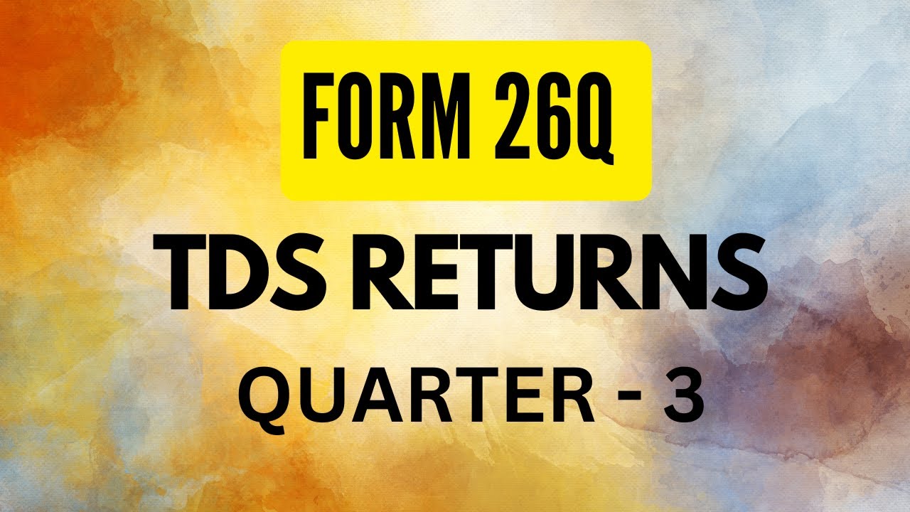 "How the 26Q Filing for Quarter 3 Impacts Your Tax Strategy and ...