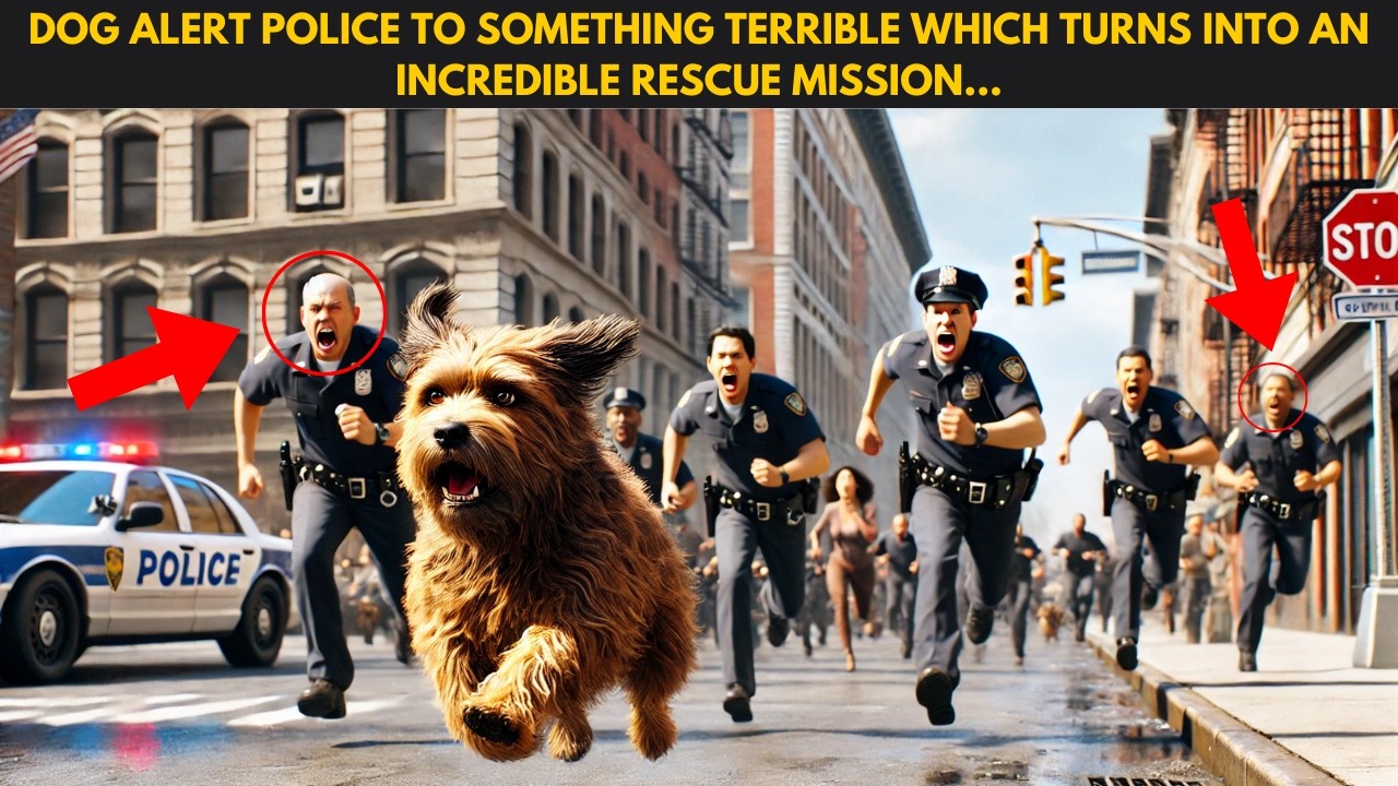 DOG ALERT POLICE TO SOMETHING TERRIBLE WHICH TURNS INTO AN INCREDIBLE ...