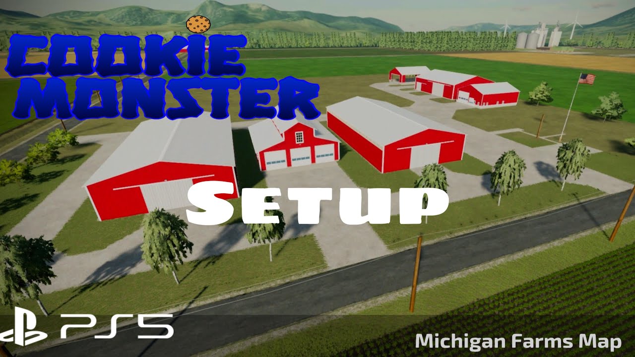 Cookie Monster Challenge/ FS22/ PS5/ Setup - YouTube