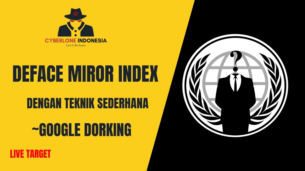 Deface Mirror Index Dengan Teknik Sederhana | PoC - YouTube