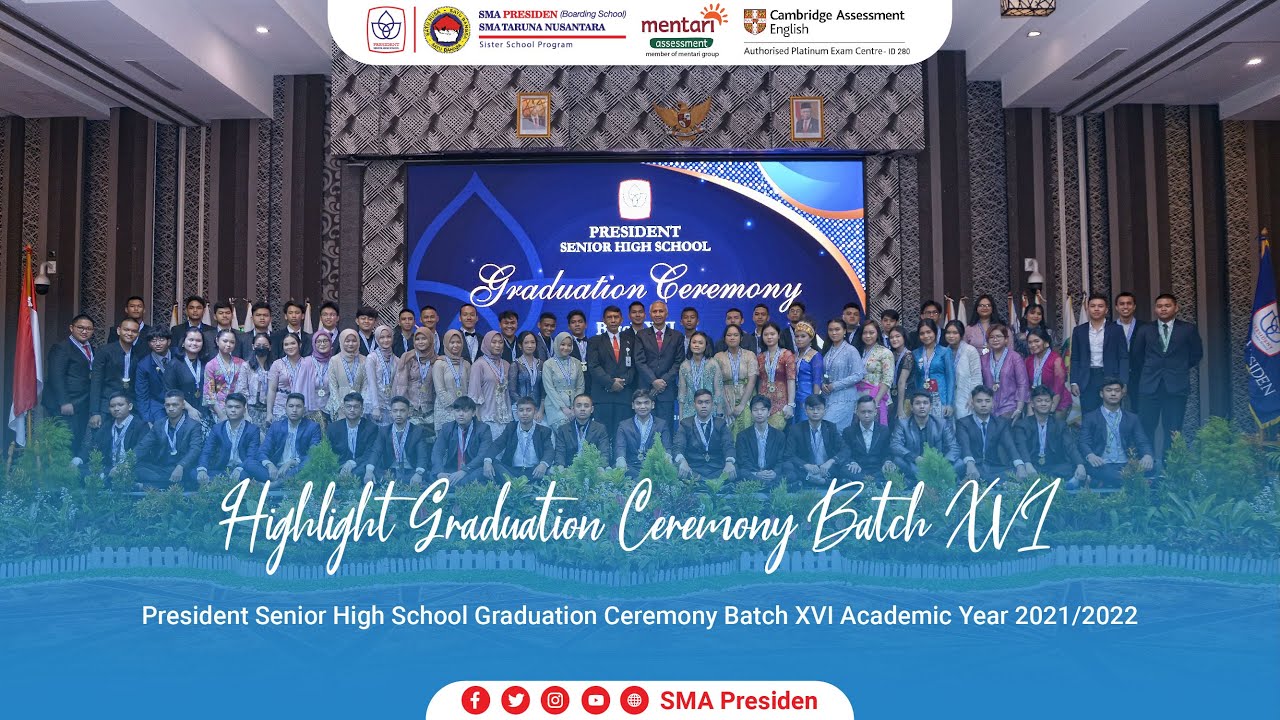 Highlight Graduation Ceremony Batch XVI - YouTube