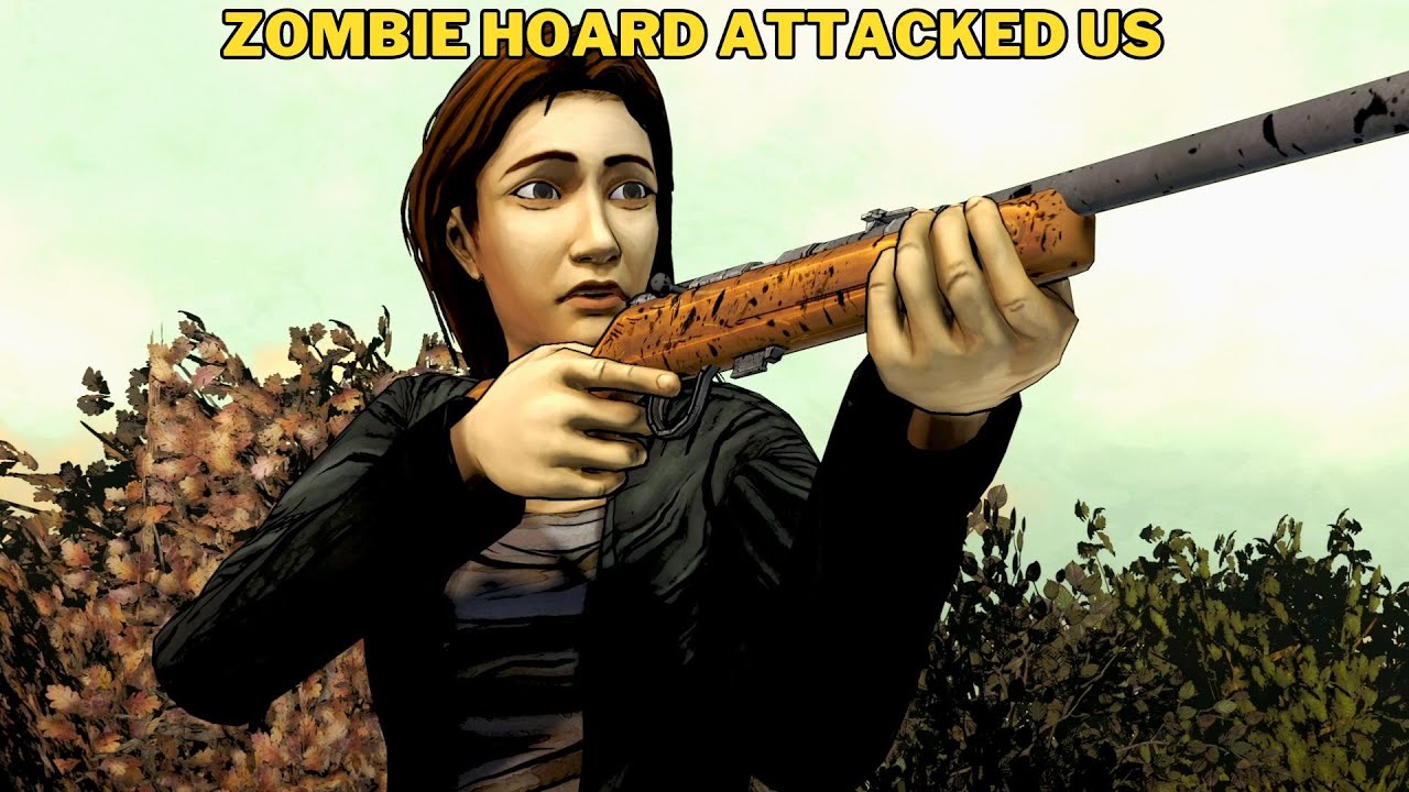 ZOMBIE HOARD ATTACKED US | THE WALKING DEAD PART 3 - YouTube