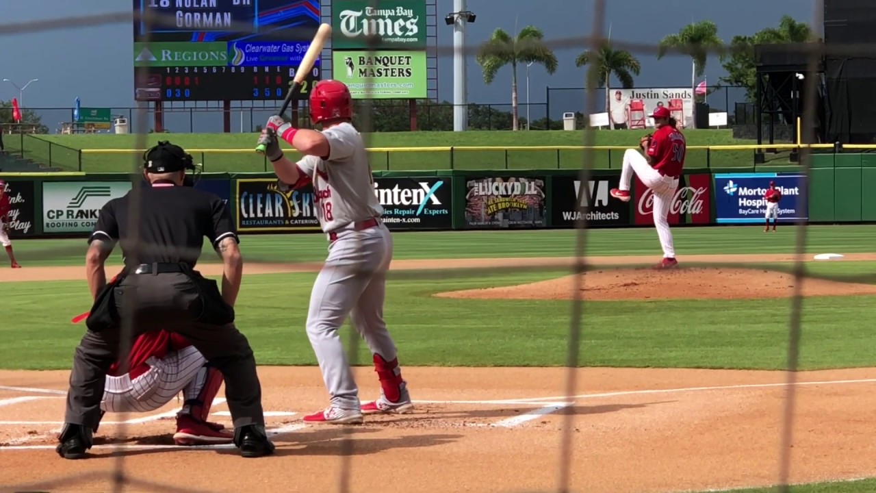 Connor Seabold 5 strike outs vs Palm Beach Cardinals - YouTube