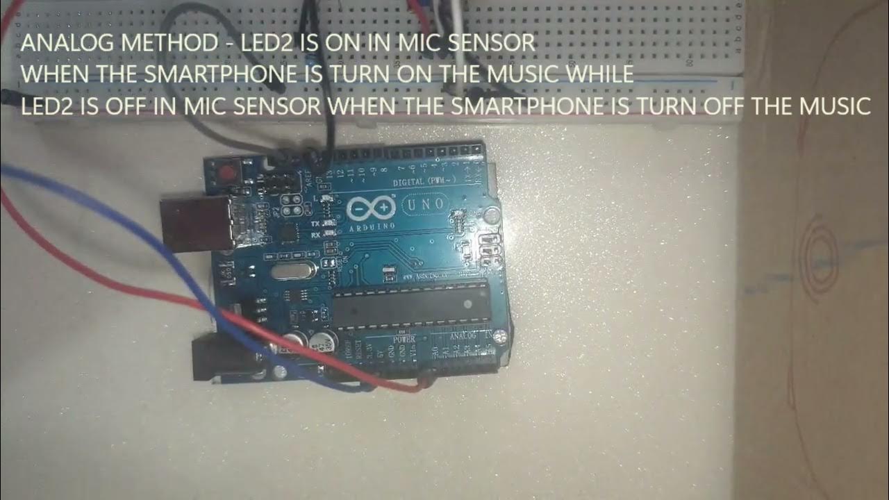 Arduino Project 30: 'Mic Sensor Analog Method' Created by Trishanth Kumar - YouTube