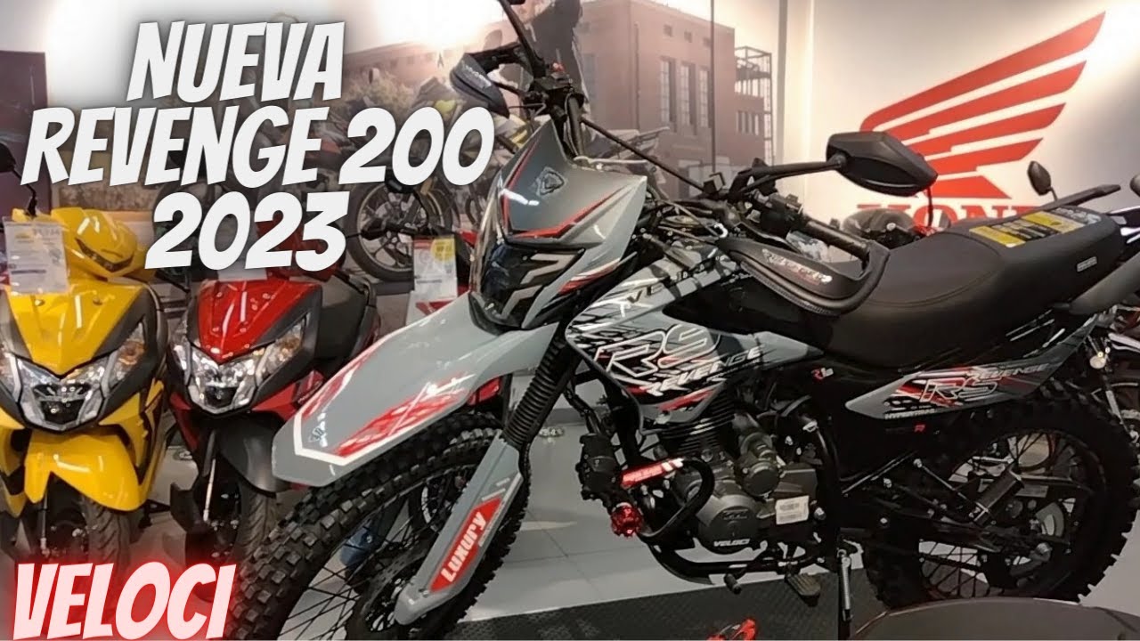 Nueva Veloci Revenge Dynamick Tech 200 2023 // Un Nuevo Color - YouTube