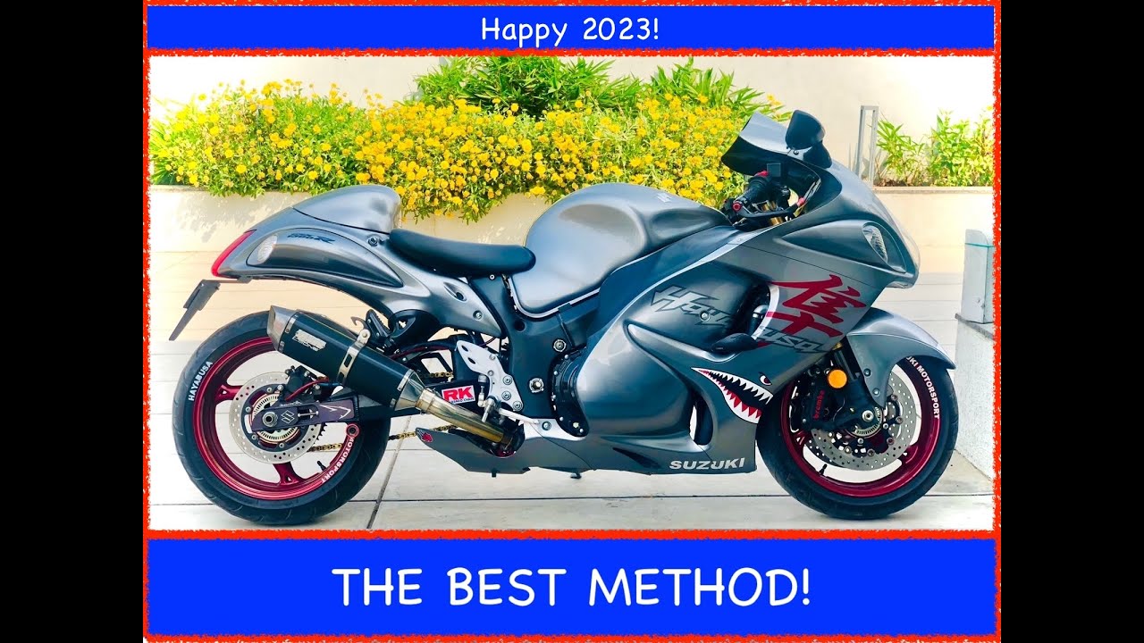 Super cleaning my Hayabusa | The right way to wash and detail your ...