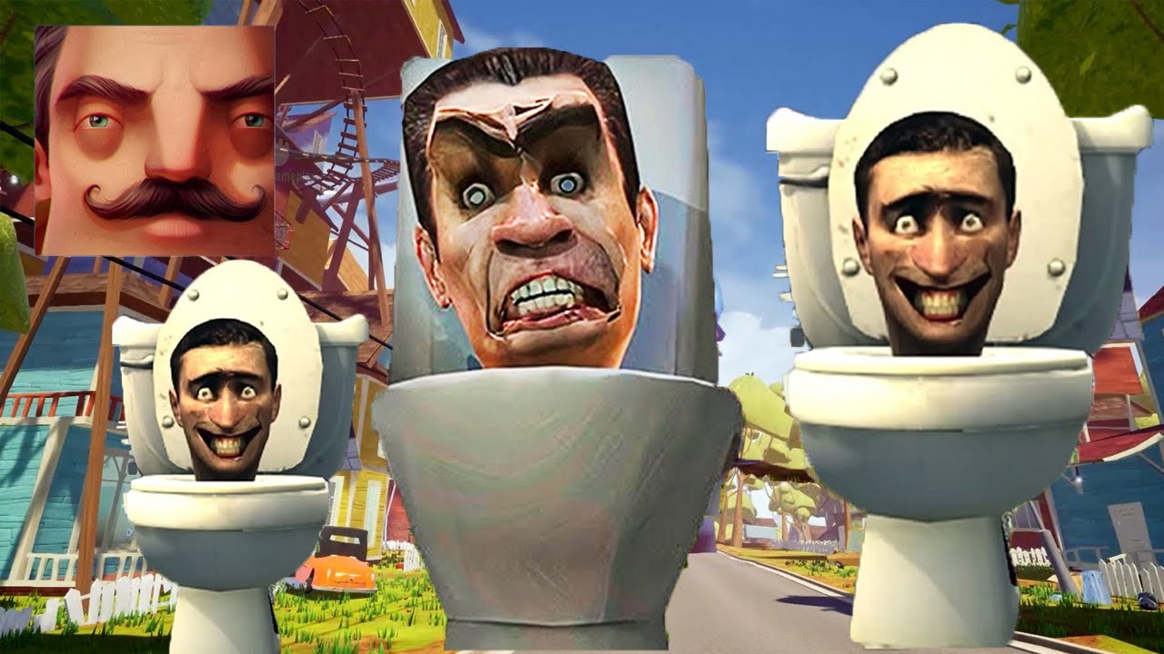 Hello Neighbor - My New Neighbor Skibidi Toilet Baby G-Mann Act 3 ...