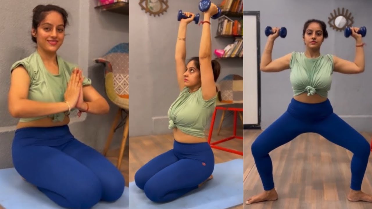 Deepika Singh Gym Workout video | Deepika Singh shows her Yoga routine ...
