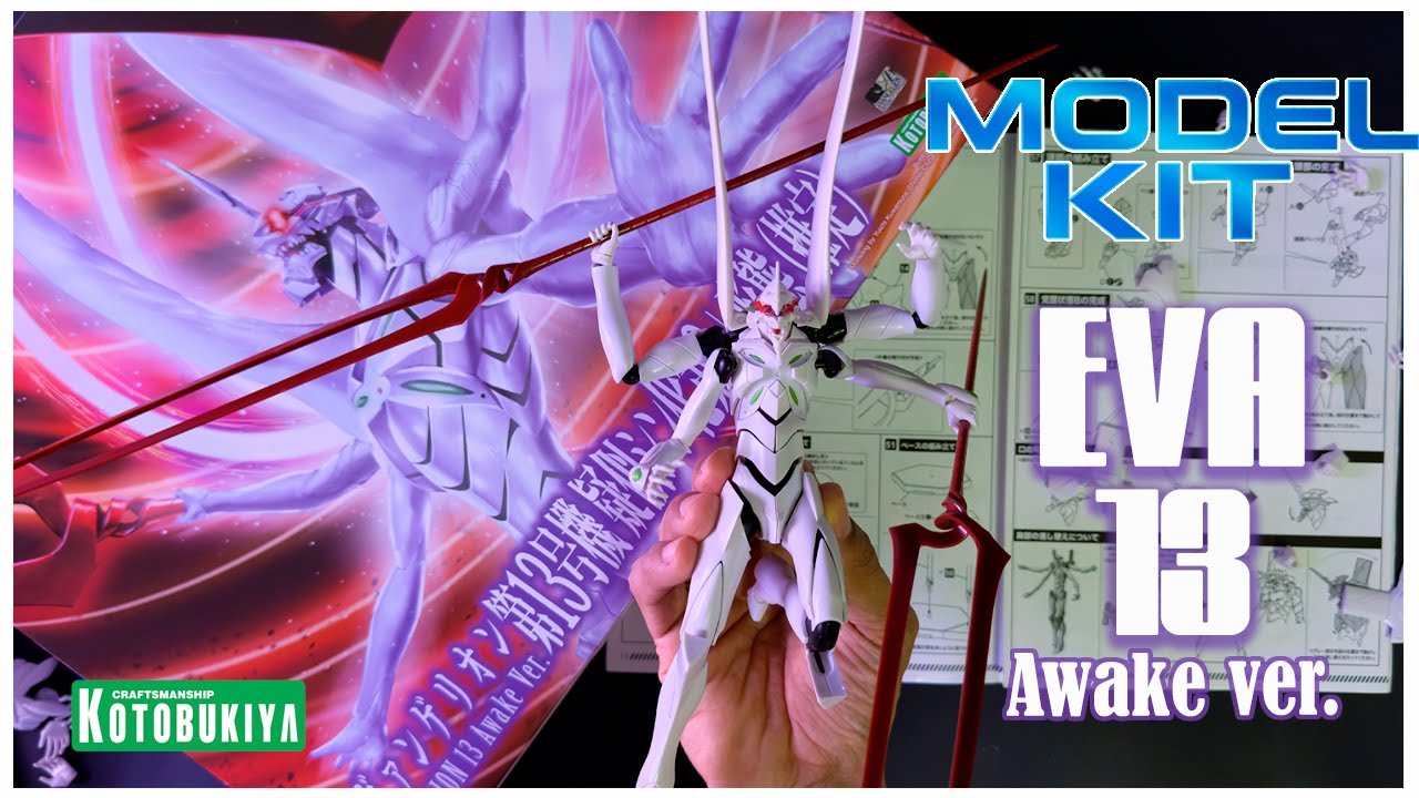 Kotobukiya EVA 13 Awake Ver. | Plastic Model Kit . - YouTube
