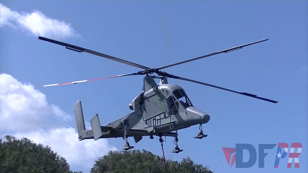 Kaman K-MAX (K-1200) in Toa Alta, Puerto Rico! - YouTube