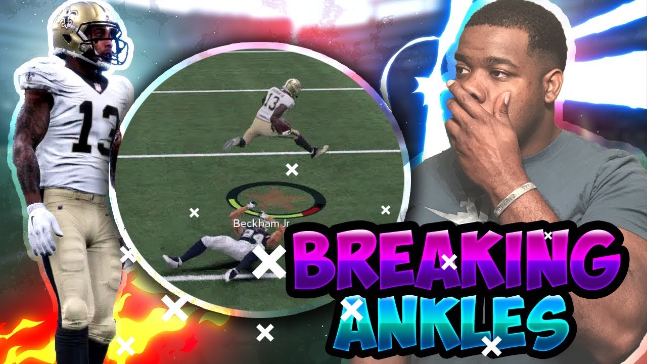 MADDEN NFL 18 ODELL BECKHAM JR BREAKING ANKLES CRAZY JUKE FOR TOUCHDOWN DRAFT CHAMPS GAMEPLAY ...