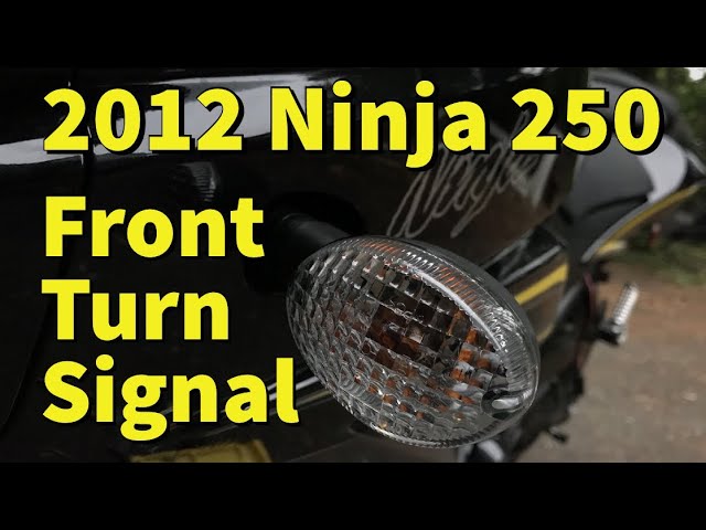 Ninja 250 Turn Signal Install Turn Signal Light LED Indicator Lights