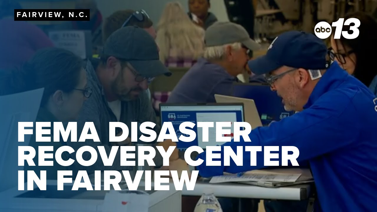 FEMA sets up disaster recovery for Helene victims - YouTube