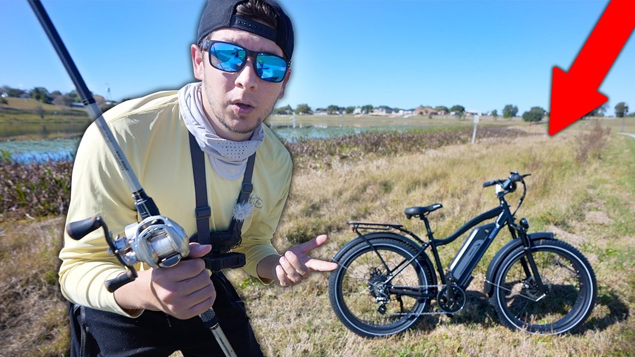 Fishing with NEW Electric Bike!! (This changes everything) - YouTube