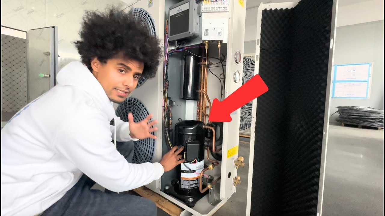 What’s Inside a Condenser Unit? Copeland Scroll Compressor - YouTube