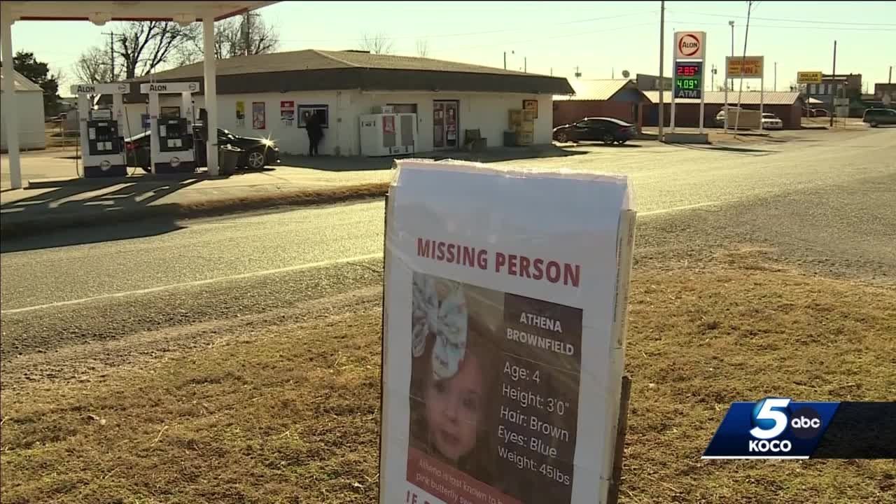 Two caregivers of missing 4-year-old Athena Brownfield in custody - YouTube