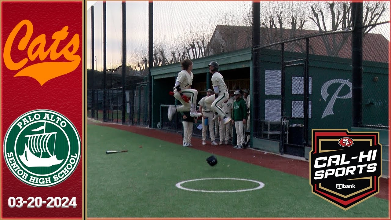 !! OFFICIAL HIGHLIGHTS !! Los Gatos at Palo Alto Baseball - YouTube