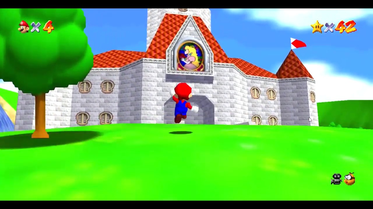 Noob juega Super Mario 64 - YouTube