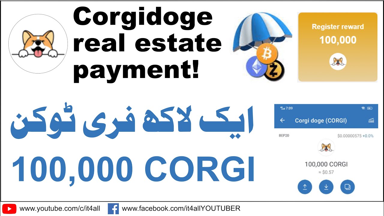 Corgidoge Real Estate Payment || Corgi Doge Token || Corgi Doge Token ...