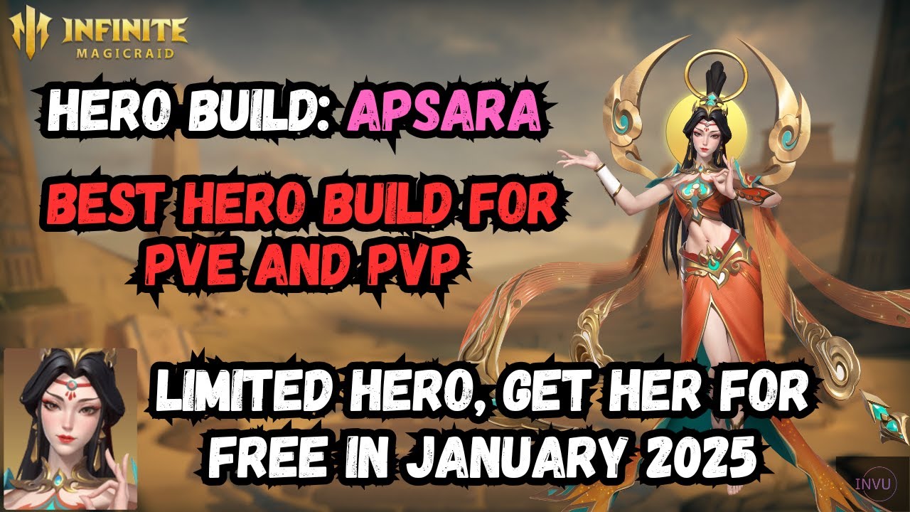 Infinite Magicraid (IMR): Hero Build | Apsara (NEW FREE LTE) - YouTube