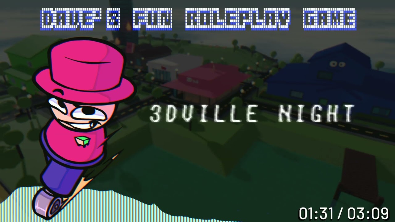 Roblox Dave's Fun Roleplay Game OST - 3DVILLE Night - YouTube