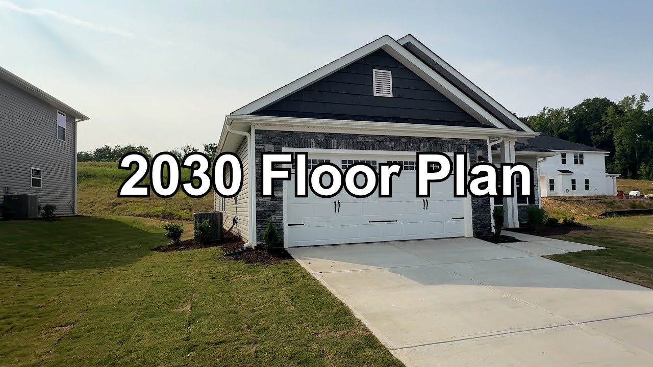 2030 Floor Plan | 4 Bed | 2 Bath - YouTube
