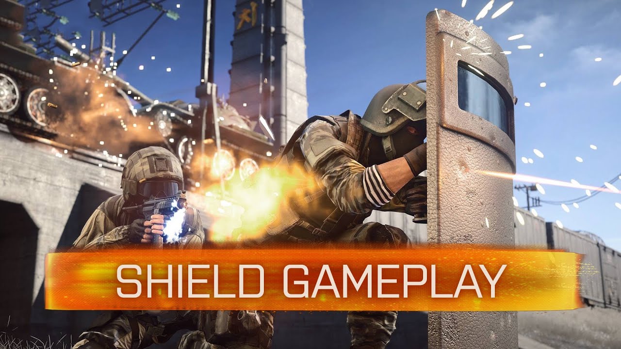 Ballistic Shield Gameplay - Battlefield 4 - YouTube