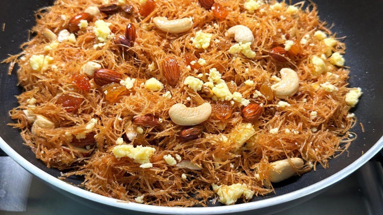 Meethi Sewian Recipe | Authentic Lucknowi Qimami Sewain | Eid Special ...