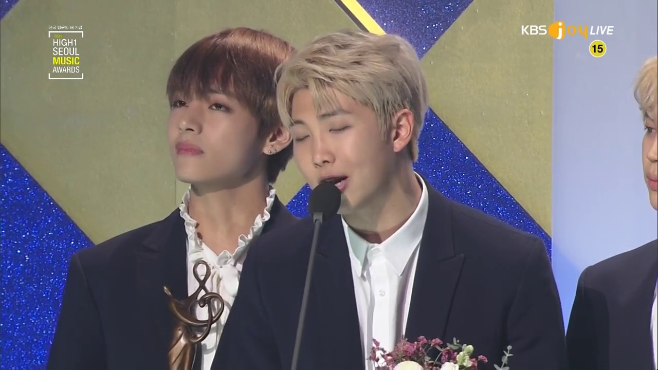 170119 Bts 방탄소년단 Won Album Of The Year Award Daesang 26th Seoul Music