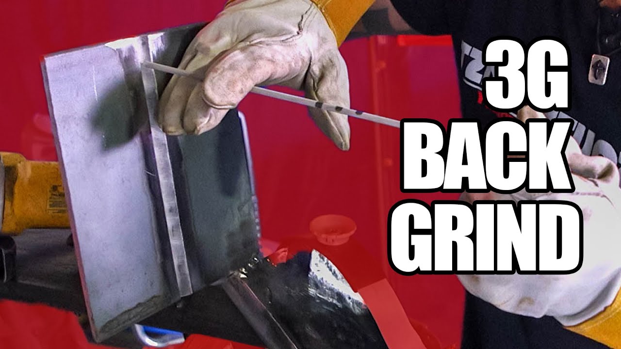 3G Plate Back Grind Test | STRUCTURAL WELDING - YouTube