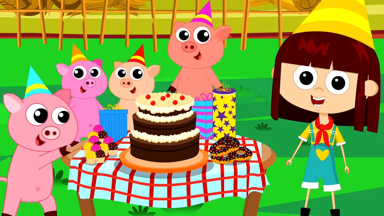Happy Birthday Song | B'day Song | Party Song | Nursery Rhymes ...