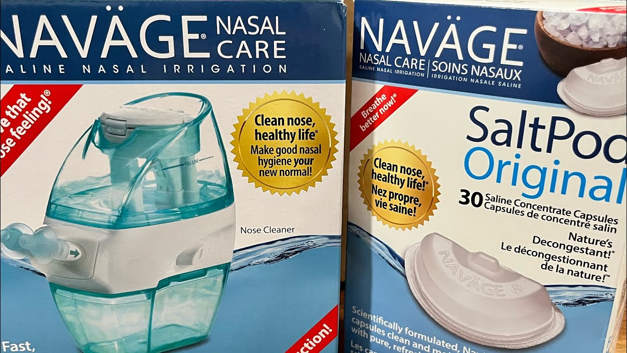 My NAVAGE Nasal Irrigation System 1st Use Experience/Review. **WARNING ...