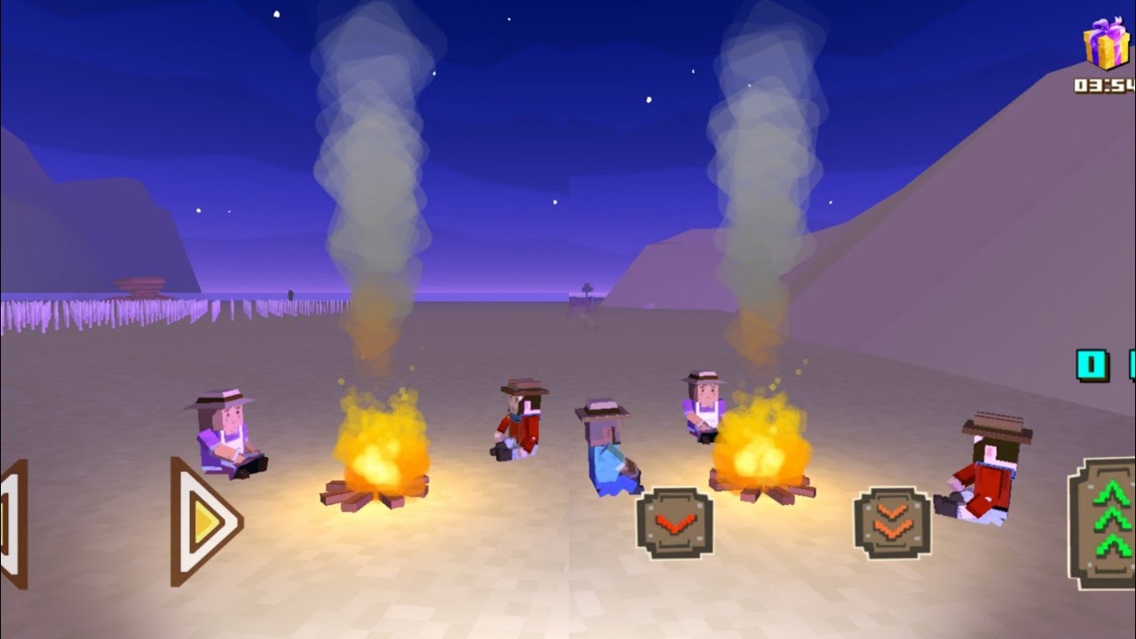 Campfire contest: the best to win! Blocky Farming and Racing Simulator ...