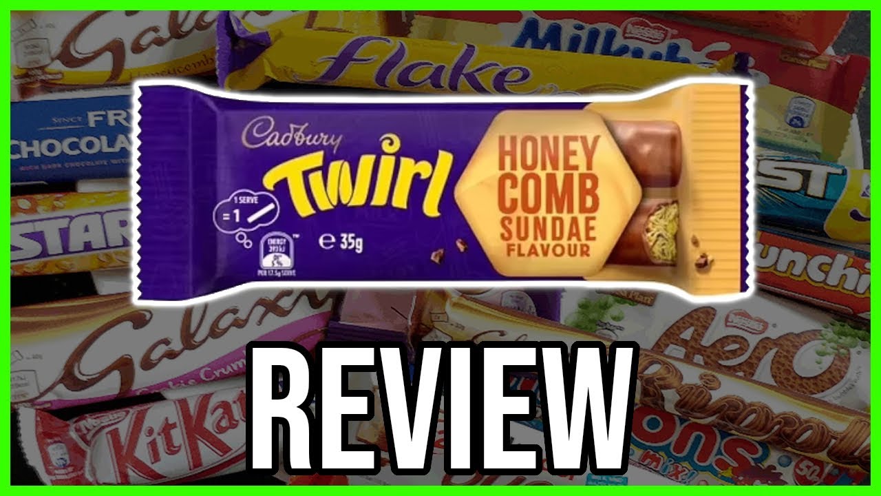 Cadbury Twirl Honeycomb Sundae Flavour Review - YouTube