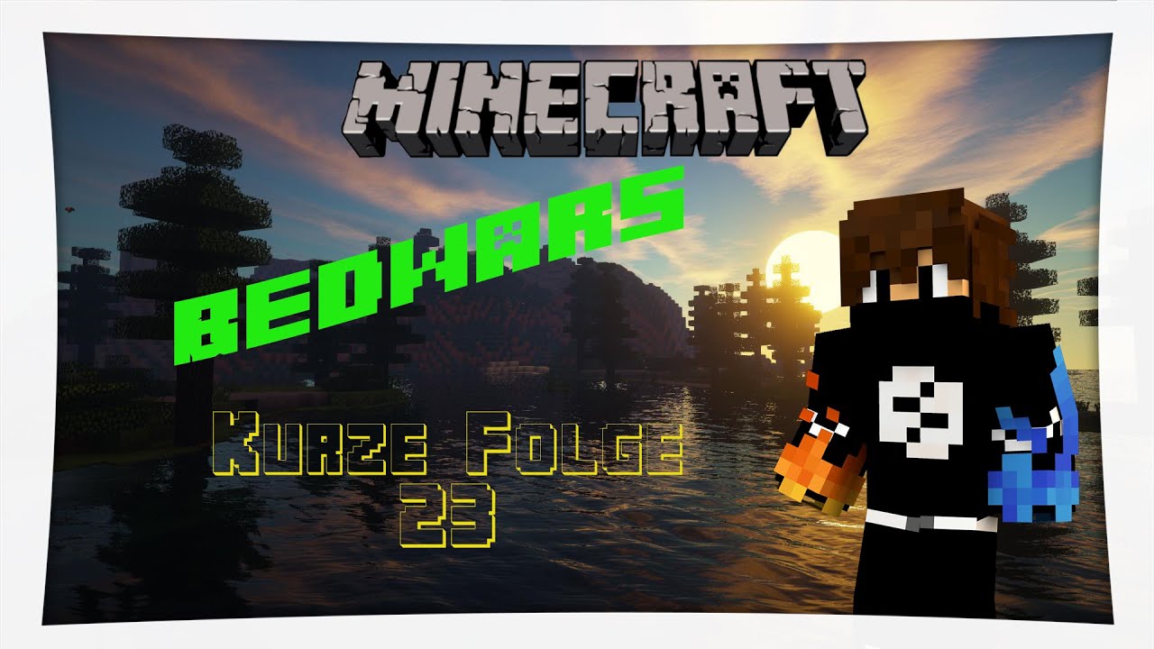 Minecraft Bedwars | kurze Runde 23 mit SHADER - YouTube